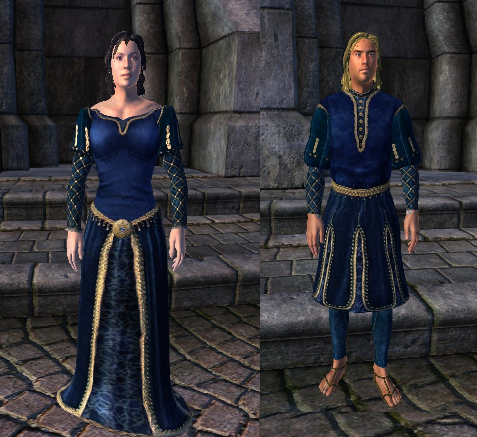 Синий бархатный наряд The Elder Scrolls Wiki Fandom