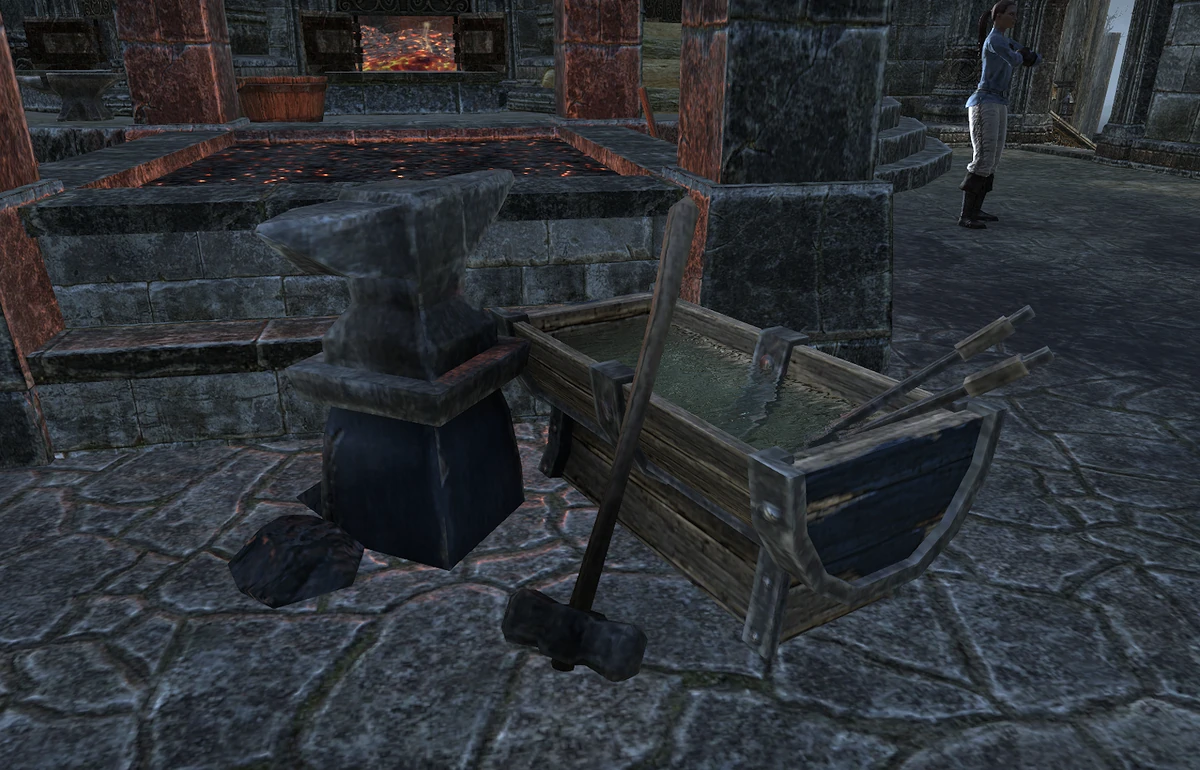 Blacksmithing Station | Elder Scrolls | Fandom