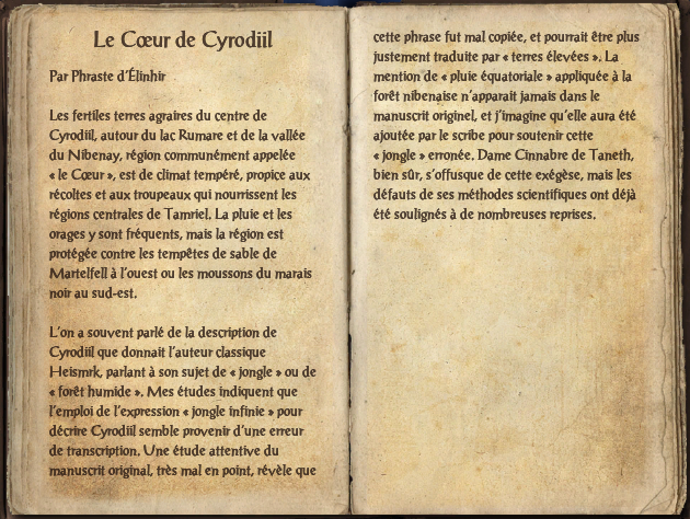 Le Cœur De Cyrodiil Wiki The Elder Scrolls Fandom