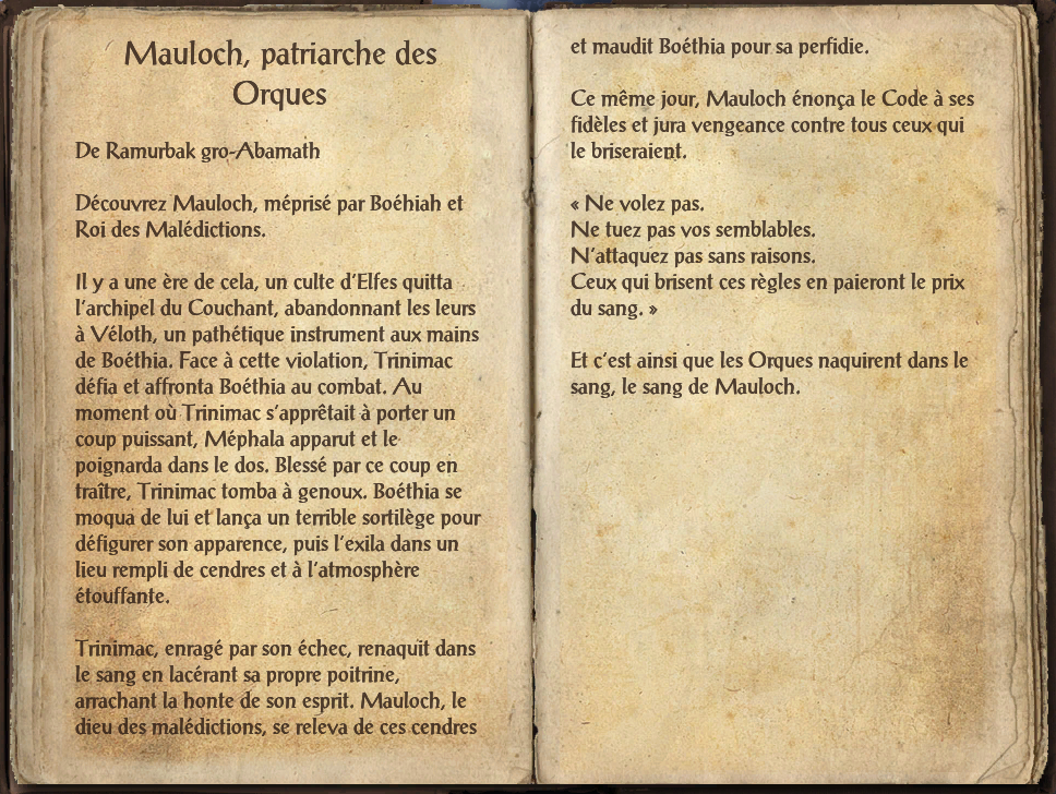 Mauloch Patriarche Des Orques Wiki The Elder Scrolls Fandom
