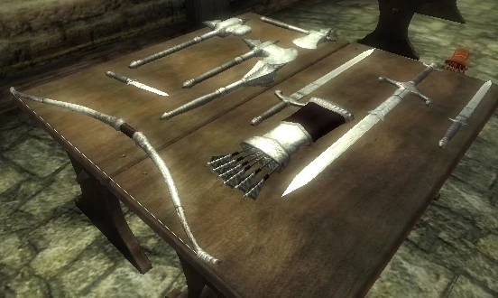 Silver Weapons (Oblivion) | Elder Scrolls | Fandom