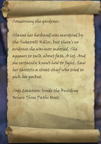 Secret Note | Elder Scrolls | Fandom