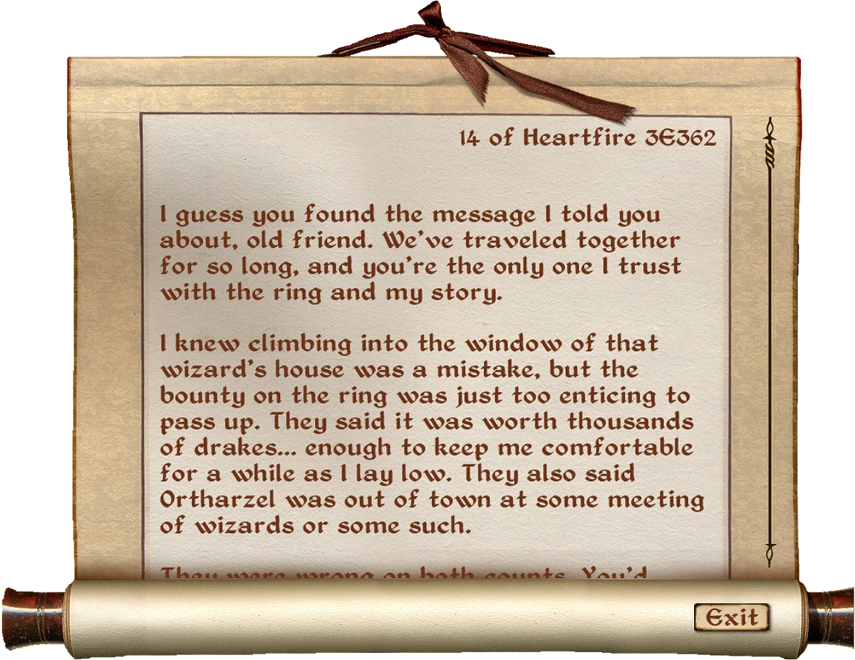 Crumpled Note | Elder Scrolls | Fandom