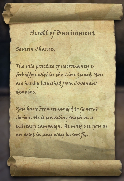Scroll of Banishment | Elder Scrolls | Fandom