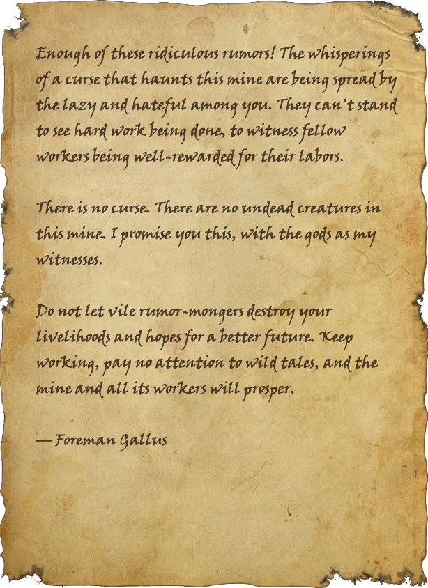 There is No Waterside Curse | Elder Scrolls | Fandom