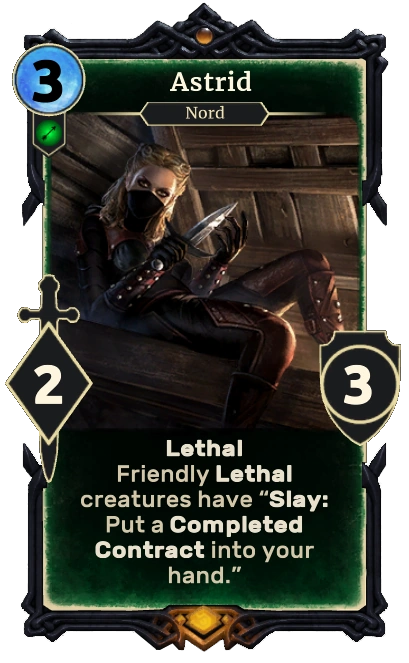 Astrid (Card) | Elder Scrolls | Fandom