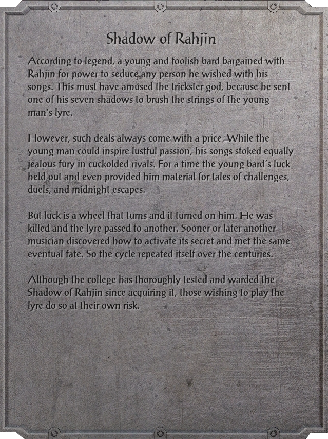Shadow of Rahjin | Elder Scrolls | Fandom
