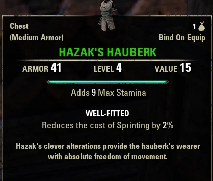 Hazak's Hauberk | Elder Scrolls | Fandom