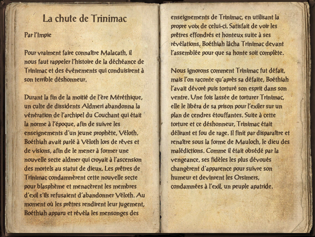 La Chute De Trinimac Wiki The Elder Scrolls Fandom