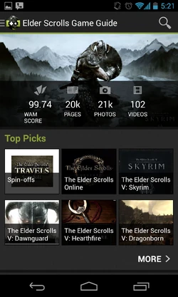User blog:JAlbor/Elder Scrolls Game Guide App | Elder Scrolls | Fandom