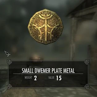 Small Dwemer Plate Metal | The Elder Scrolls Wiki | Fandom