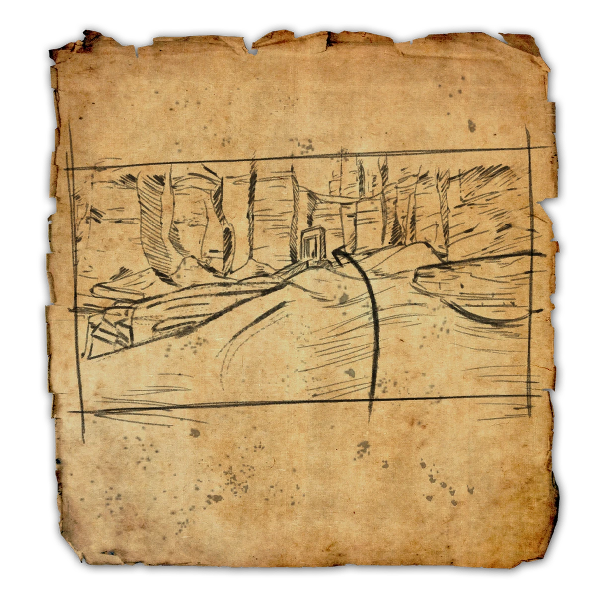 Alik'r Treasure Map I | Elder Scrolls | Fandom
