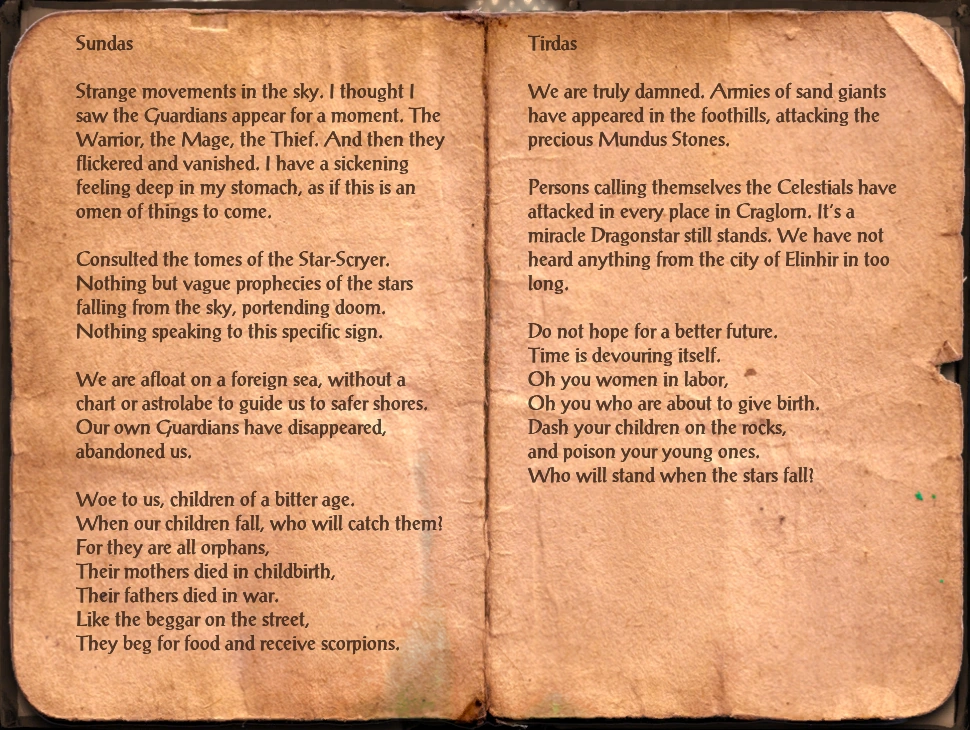 Caecilius' Journal | Elder Scrolls | Fandom
