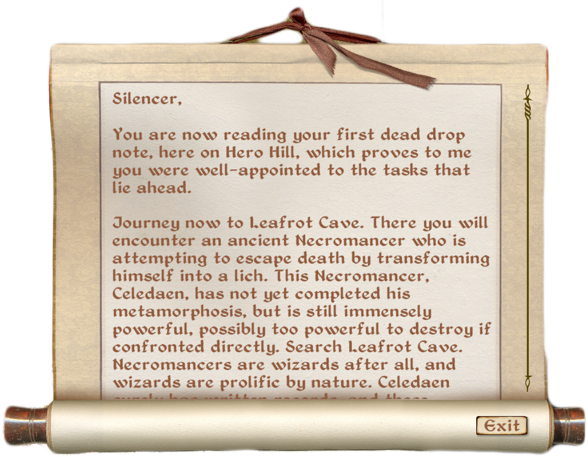 Dead Drop Orders 1 | Elder Scrolls | Fandom