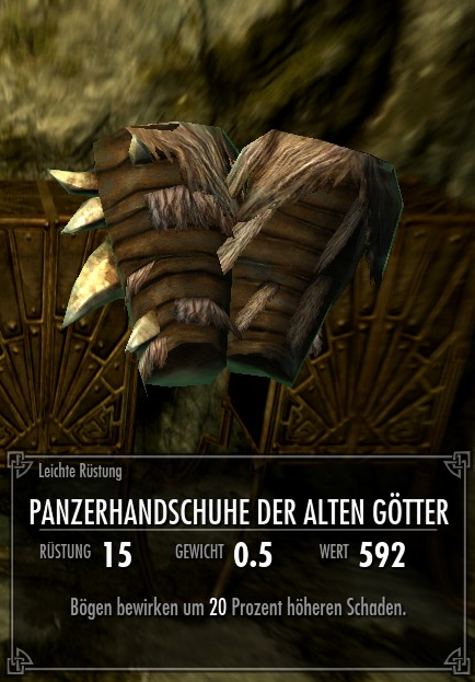 Panzerhandschuhe Der Alten Götter Elder Scrolls Wiki Fandom