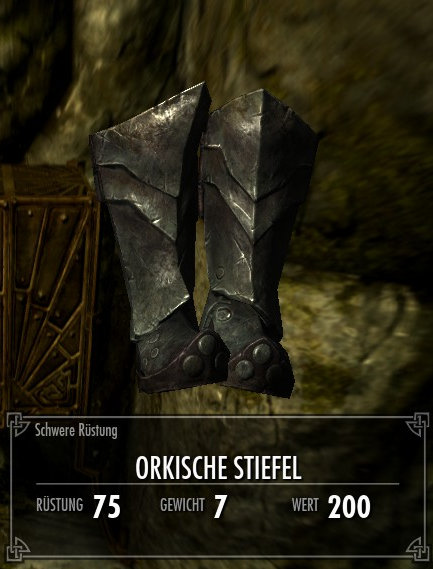 Orkische Stiefel Skyrim Elder Scrolls Wiki Fandom