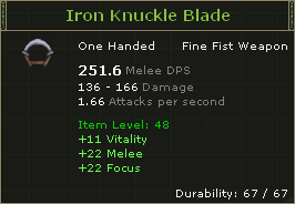 Iron Knuckle Blade | Eldevin Wiki | Fandom