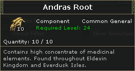 Andras Root | Eldevin Wiki | Fandom