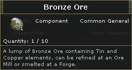 Bronze Ore | Eldevin Wiki | Fandom