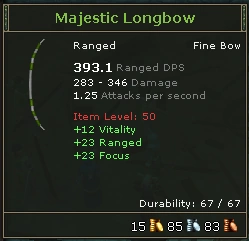 Majestic Longbow | Eldevin Wiki | Fandom