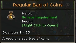 Regular Bag of Coins | Eldevin Wiki | Fandom