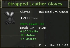 Strapped Leather Gloves | Eldevin Wiki | Fandom