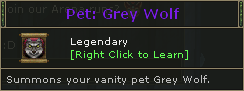 Grey Wolf (pet) | Eldevin Wiki | Fandom