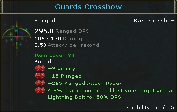 Guards Crossbow | Eldevin Wiki | Fandom