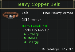 Heavy Copper Belt | Eldevin Wiki | Fandom