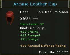 Arcane Leather Cap | Eldevin Wiki | Fandom