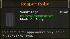 Reaper Robe | Eldevin Wiki | Fandom