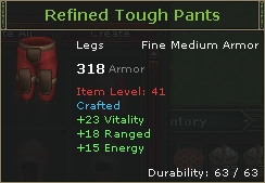 Refined Tough Pants | Eldevin Wiki | Fandom