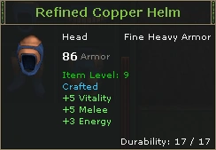 Refined Copper Helm | Eldevin Wiki | Fandom