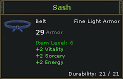 Sash | Eldevin Wiki | Fandom