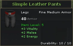 Simple Leather Pants | Eldevin Wiki | Fandom