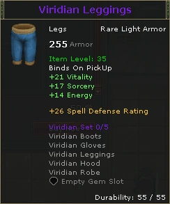 Viridian Leggings | Eldevin Wiki | Fandom