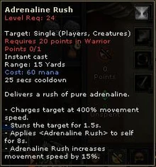 Adrenaline Rush | Eldevin Wiki | Fandom