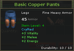 Basic Copper Pants | Eldevin Wiki | Fandom