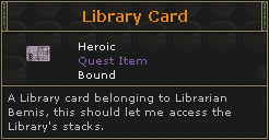 Library Card | Eldevin Wiki | Fandom