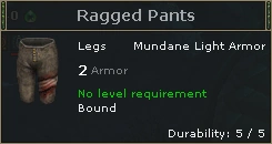 Ragged Pants | Eldevin Wiki | Fandom