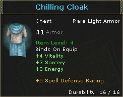 Chilling Cloak | Eldevin Wiki | Fandom