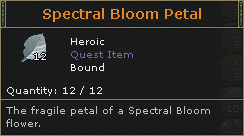Spectral Bloom Petal | Eldevin Wiki | Fandom