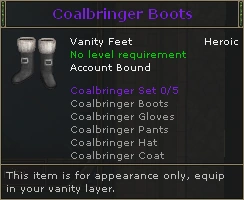 Coalbringer Boots | Eldevin Wiki | Fandom