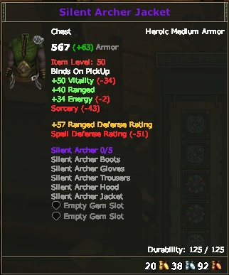 Silent Archer Jacket | Eldevin Wiki | Fandom