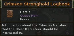 Crimson Stronghold Logbook | Eldevin Wiki | Fandom