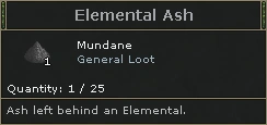 Elemental Ash | Eldevin Wiki | Fandom