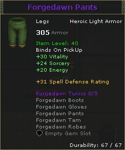 Forgedawn Pants | Eldevin Wiki | Fandom