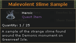 Malevolent Slime Sample | Eldevin Wiki | Fandom