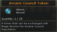 Arcane Council Token | Eldevin Wiki | Fandom