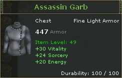 Assassin Garb | Eldevin Wiki | Fandom